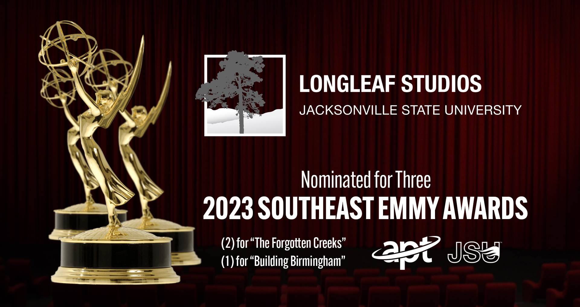 Longleaf Studios Nominated for Three Emmys - Jax State News