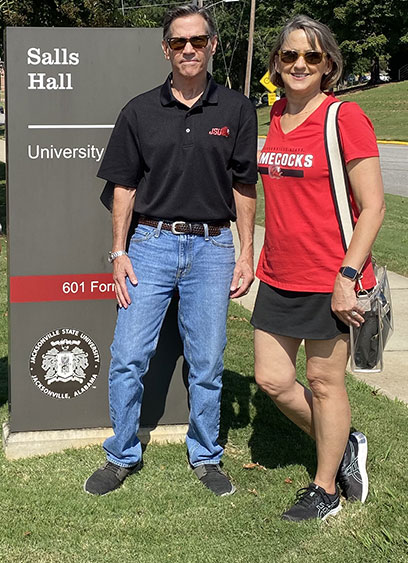 Sideline Memories: Dee and Becky Salls Make a Planned Gift in Honor of ...